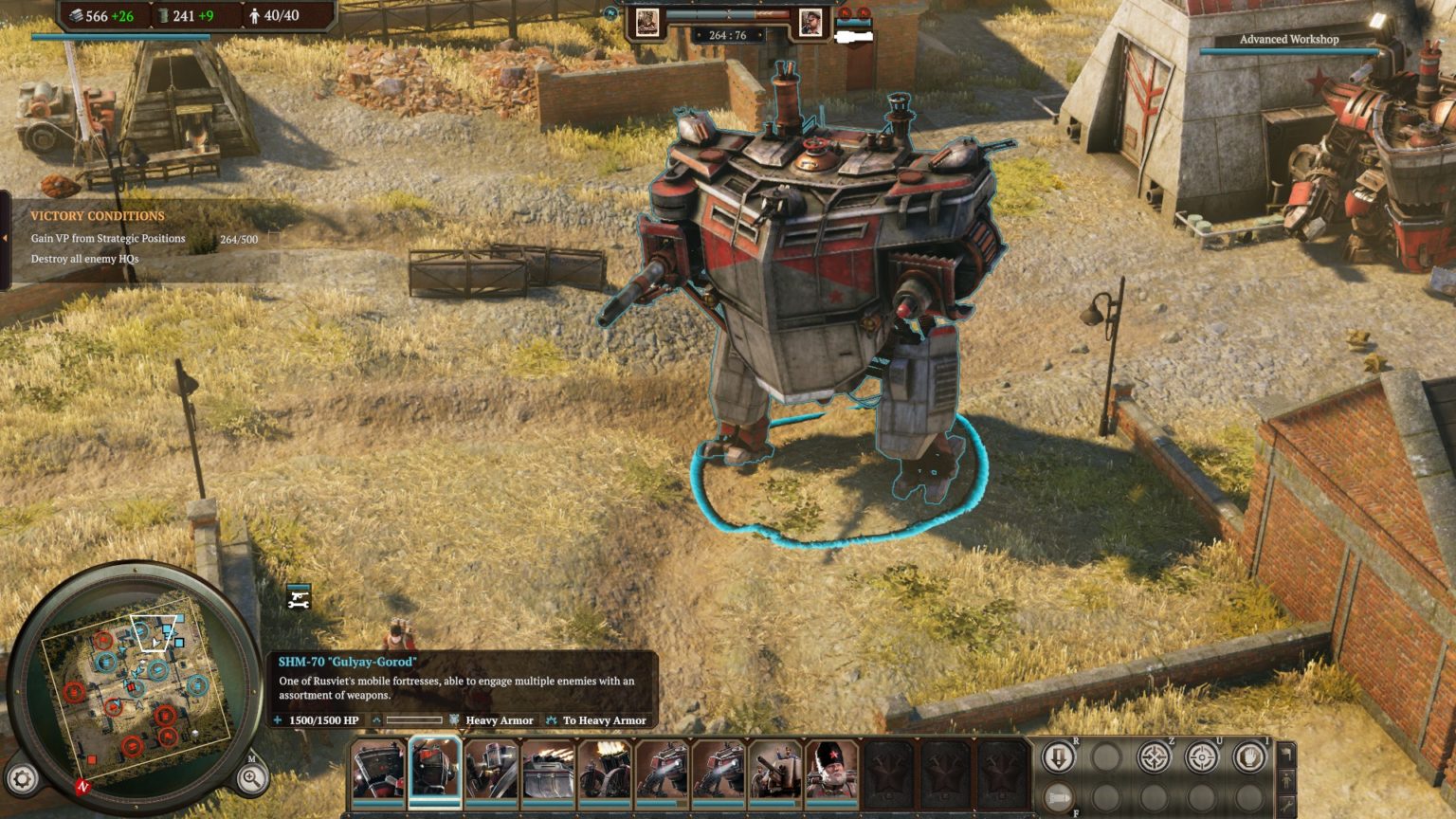 Iron Harvest攻略 ロスヴィエトのメックを紹介